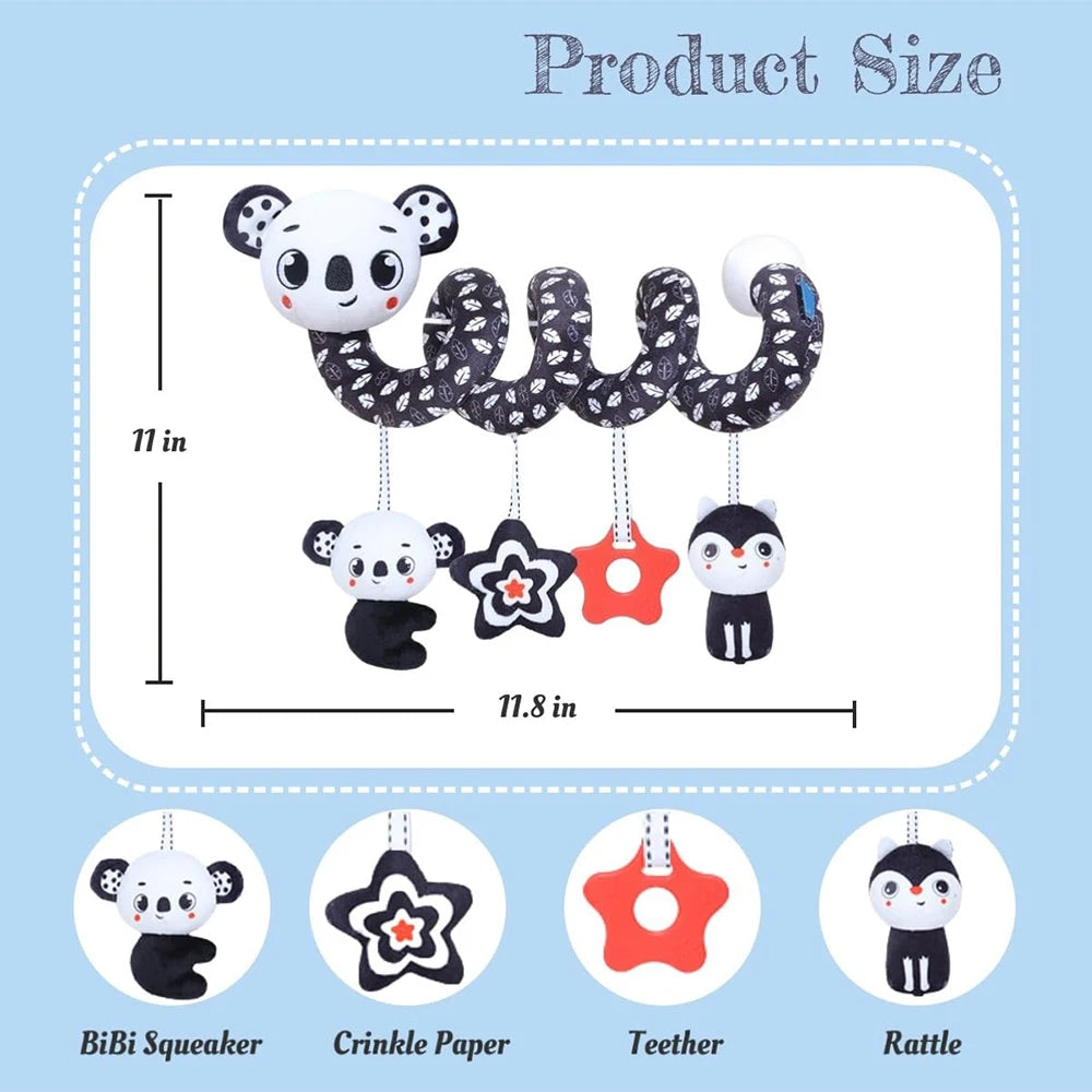 Newborns Spiral Hanging Activity Toy Baby